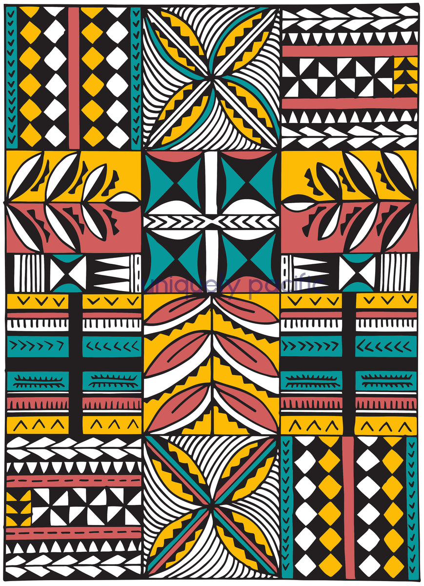 Niue Hiapo Print – Uniquely Pacific Art and Design